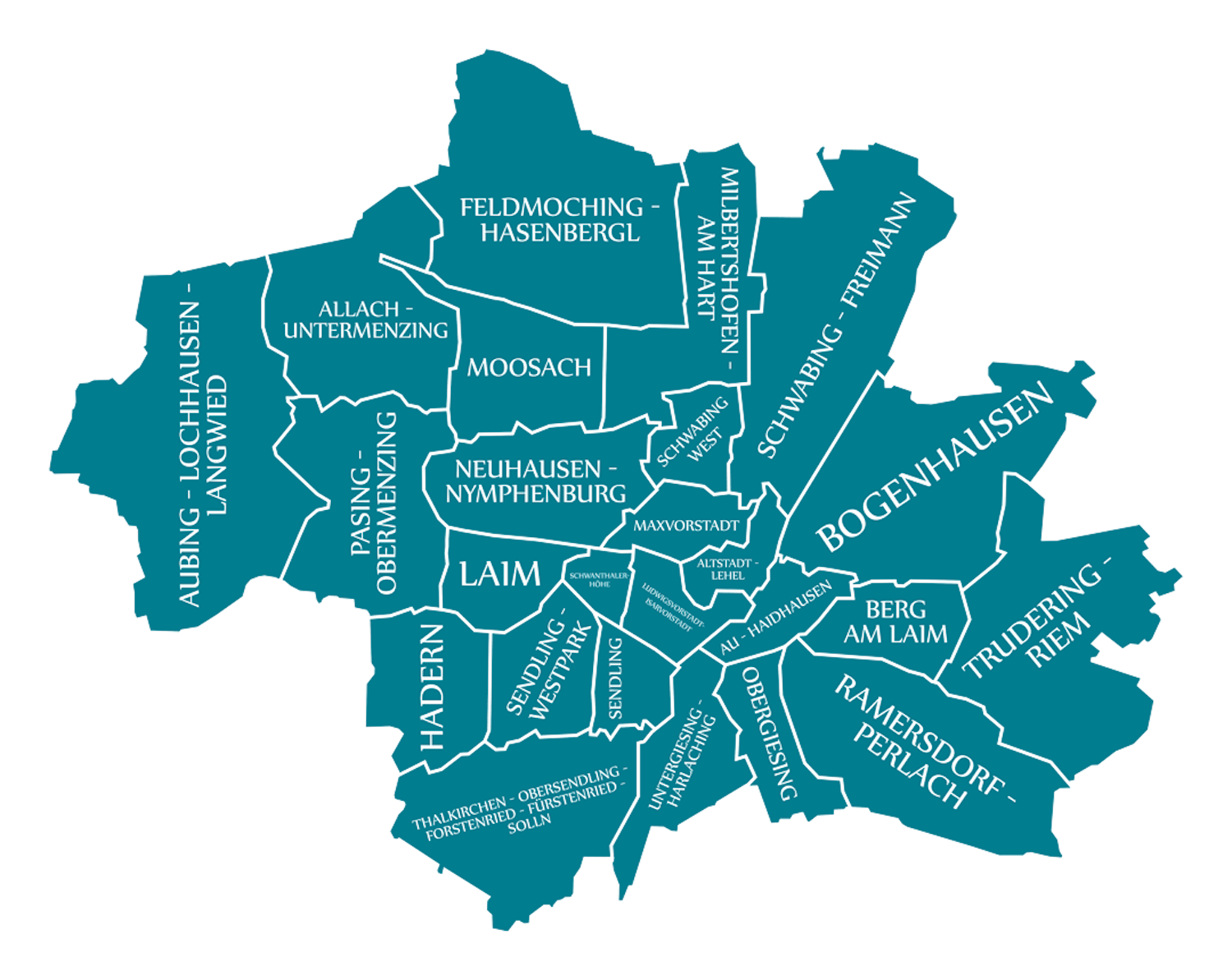 May we introduce you - to the districts of Munich?